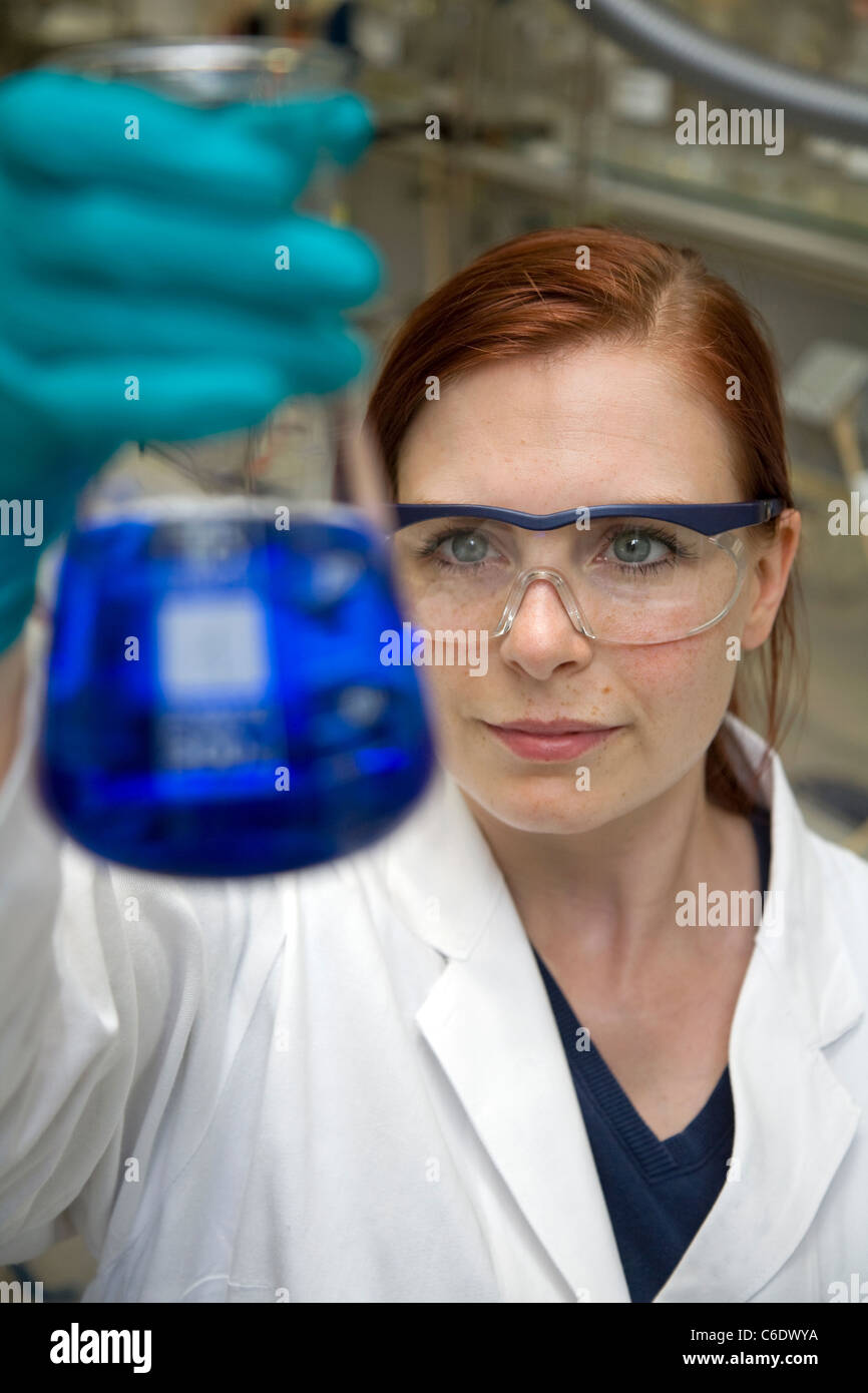 Chemistry lab assistant, Muelheim an der Ruhr, Germany Stock Photo - Alamy