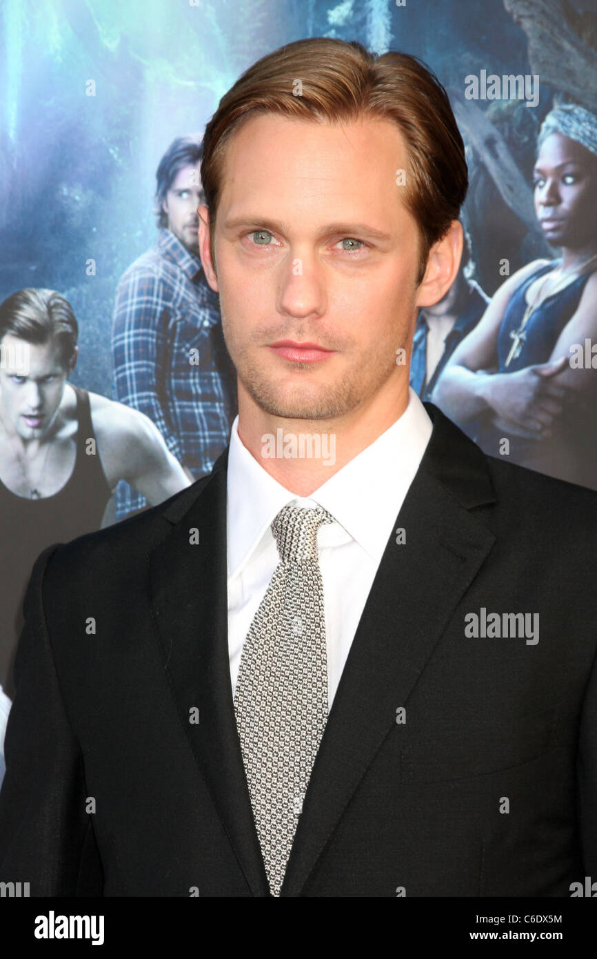 Alexander Skarsgard HBO's "True Blood" Season 3 Premiere at the ...