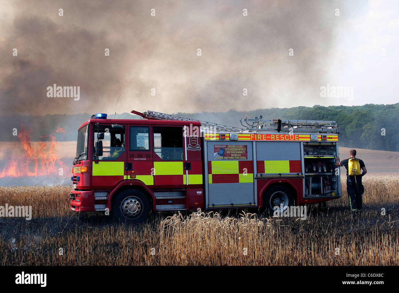 Fire Engine Dennis High Resolution Stock Photography and Images - Alamy