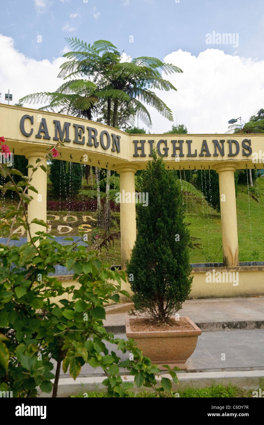 Lettering, Cameron Highlands, Malaysia, Southeast Asia, Asia Stock ...