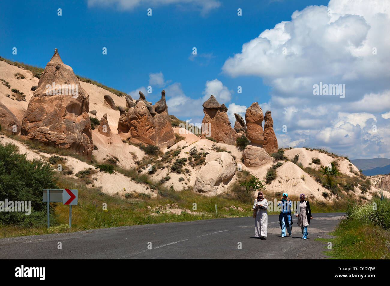 Devrent valley cliff scenery geography, natinational park Cappadocia ...