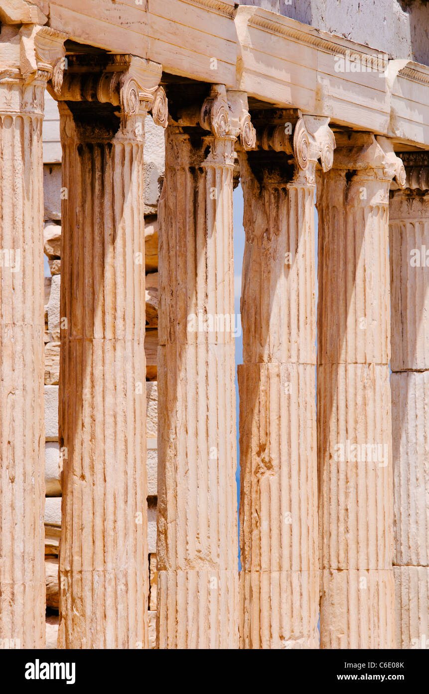 Parthenon Ionic Columns