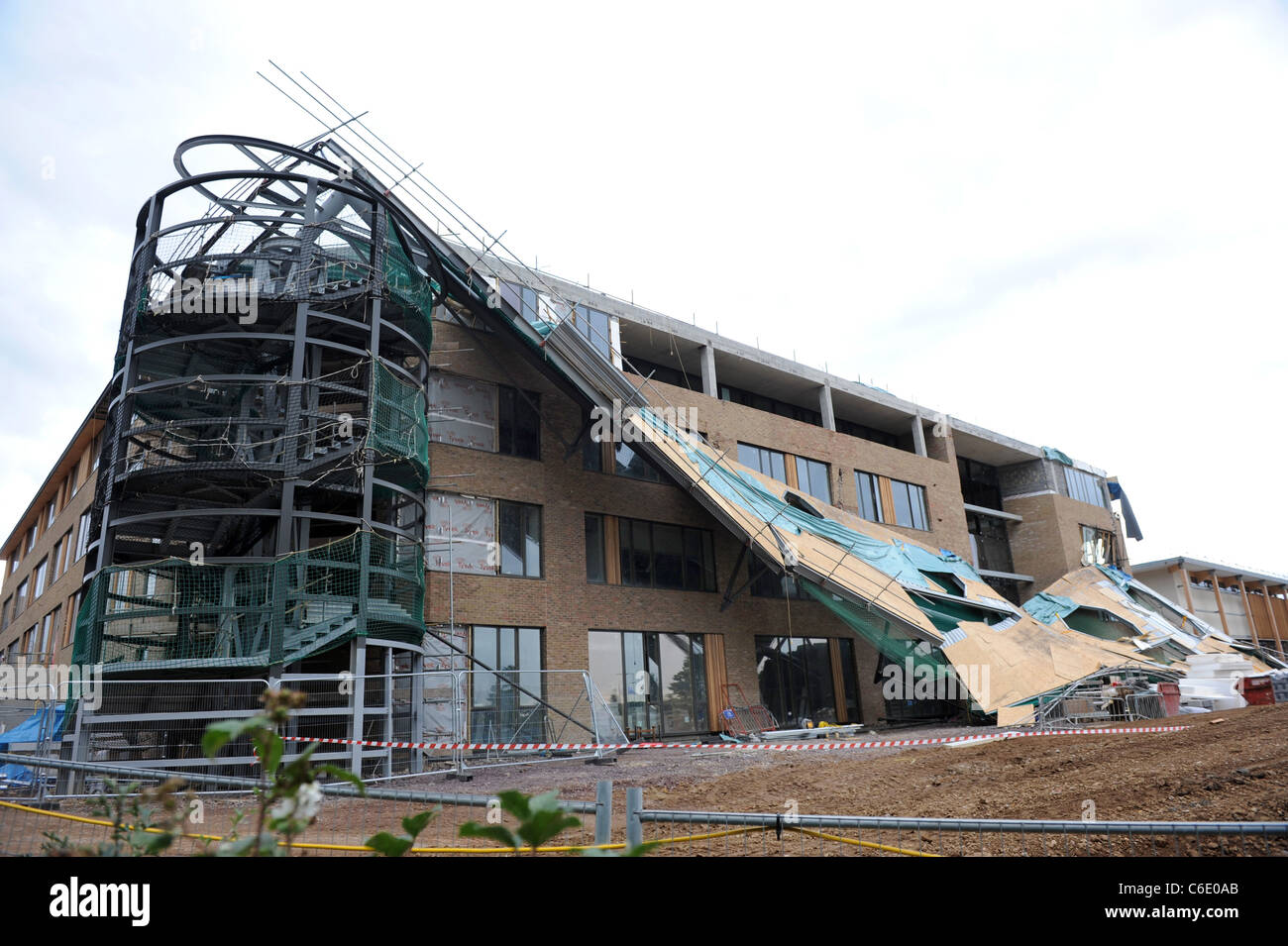 Construction site accident Four construction workers were injured at ...