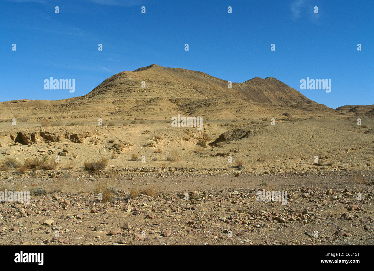 Mountain, range Negev Desert, Israel Stock Photo - Alamy