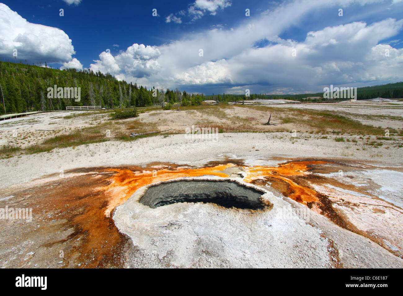 Ear Spring - Yellowstone National Park Stock Photo - Alamy