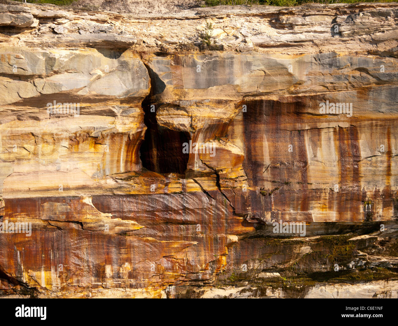 Groundwater leaching out of the rock hi-res stock photography and ...