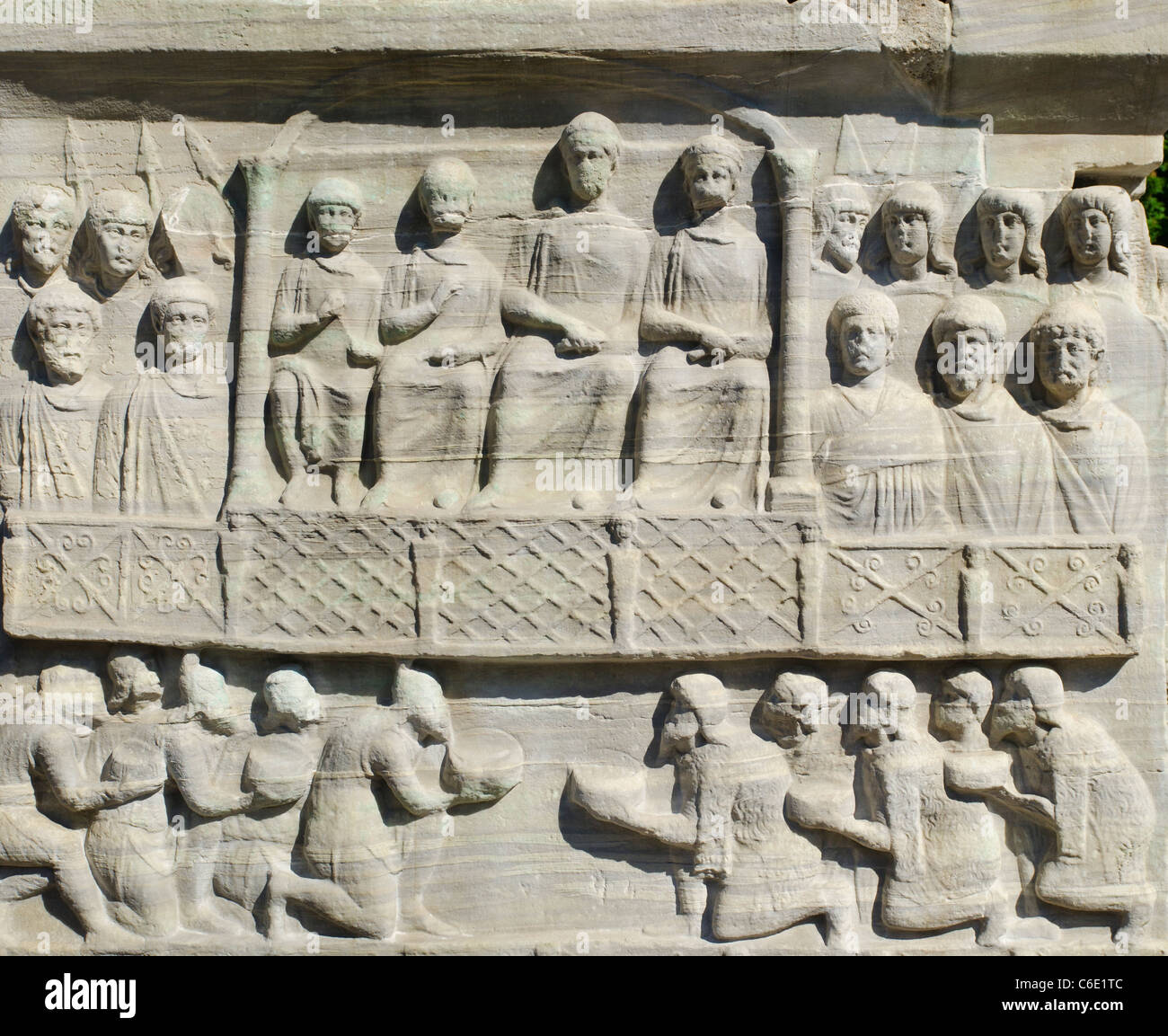 Turkey, Istanbul, Sultanahmet Mosque relief Stock Photo - Alamy