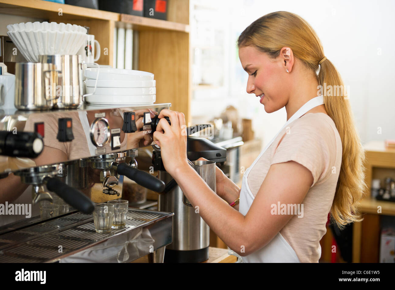 Cafe owner hi-res stock photography and images - Alamy