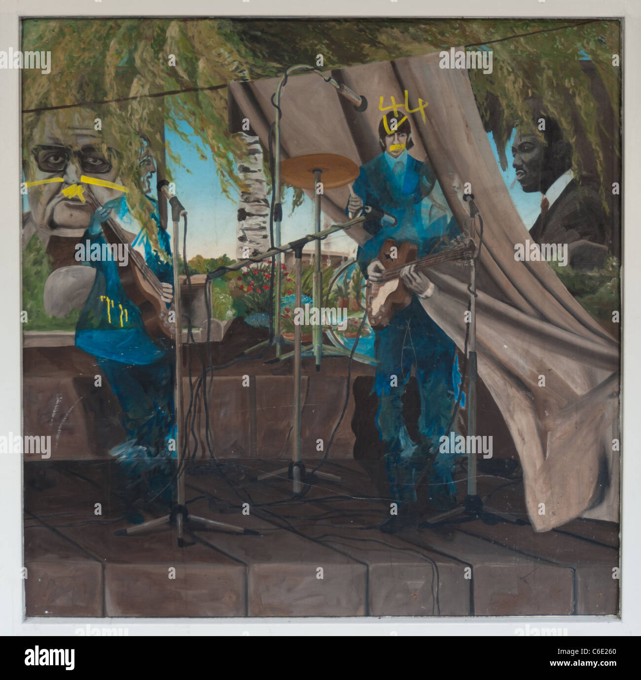 Historic reference Graffiti in Berlin. Geschichtsbezogener ...