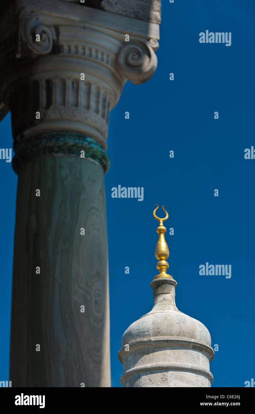 Turkey, Istanbul, Topkapi Palace pillar Stock Photo - Alamy