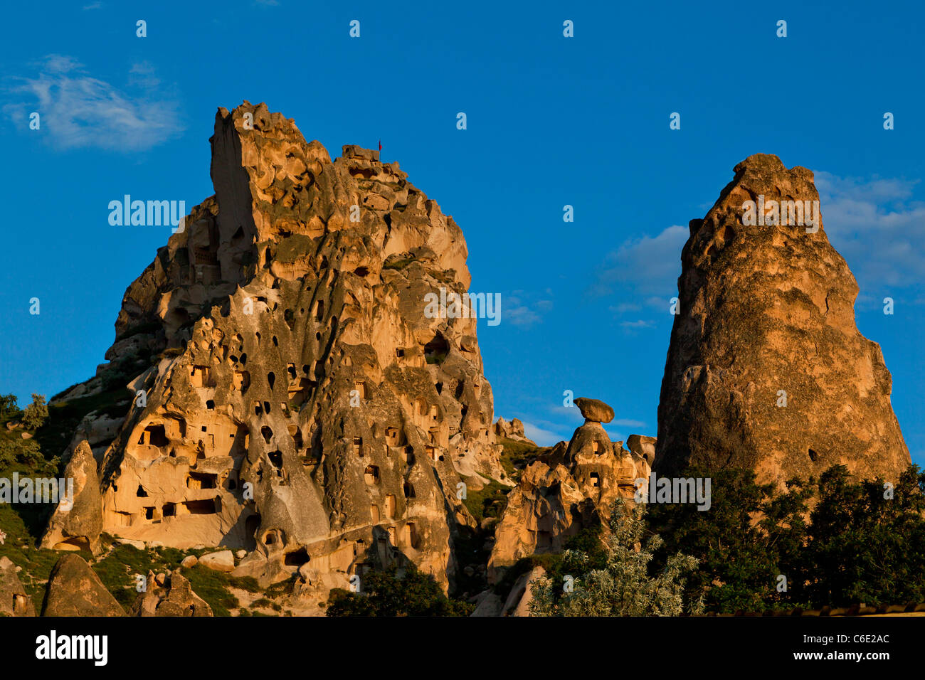 Old troglodytic cave dwellings in hi-res stock photography and images ...
