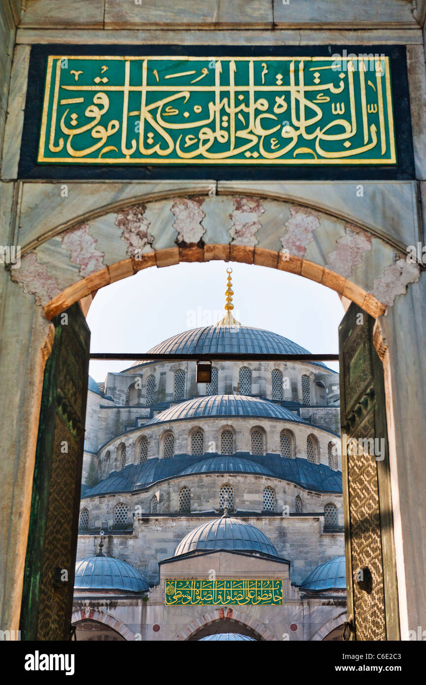 Turkey, Istanbul, Sultanahmet Mosque Stock Photo - Alamy