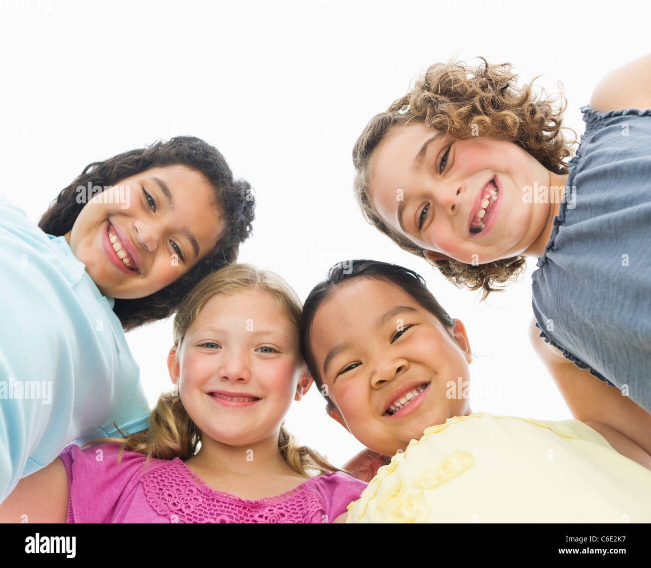 USA, New Jersey, Jersey City, portrait of girls Stock Photo - Alamy