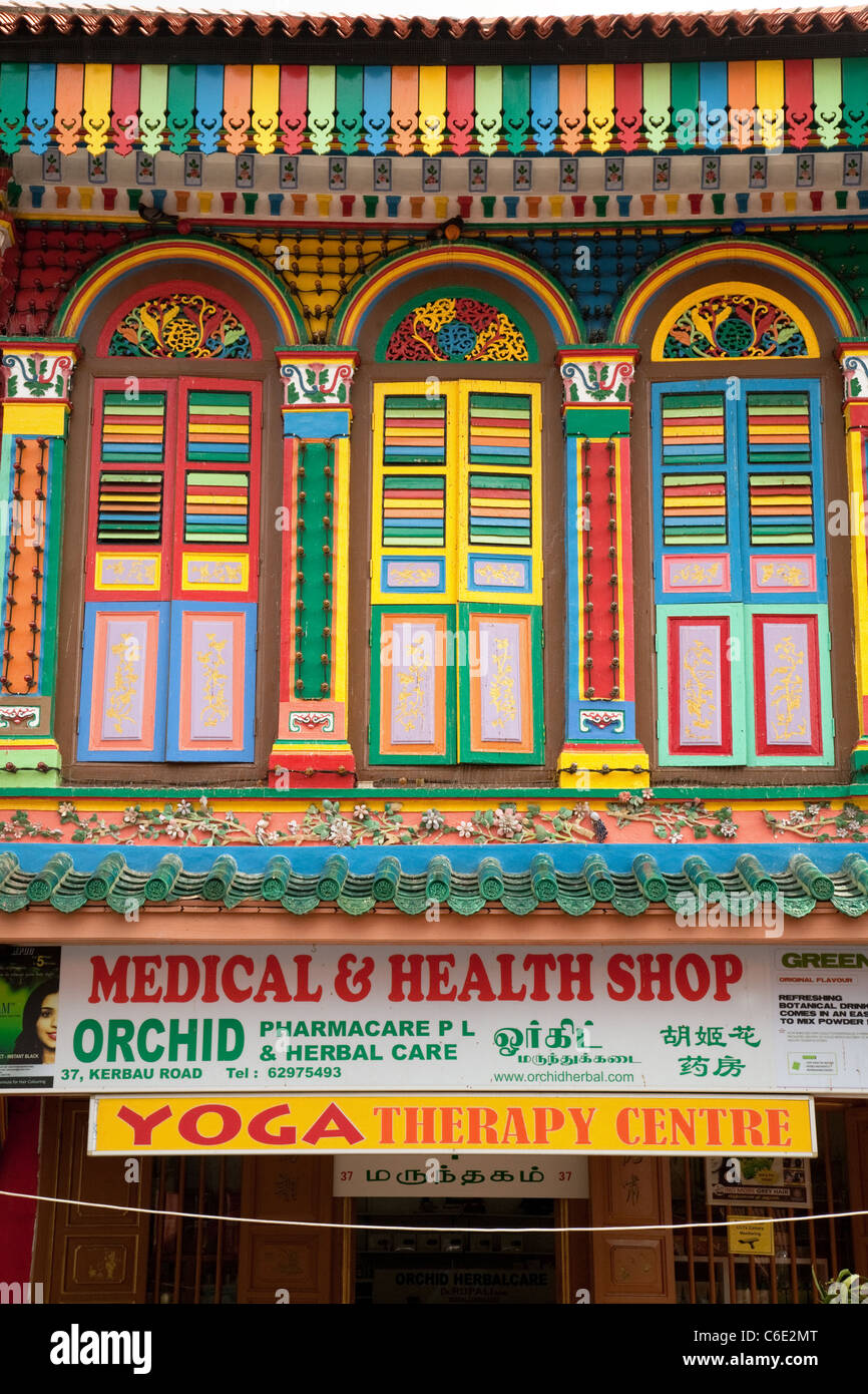 Traditional chinese shop houses in hi-res stock photography and images ...