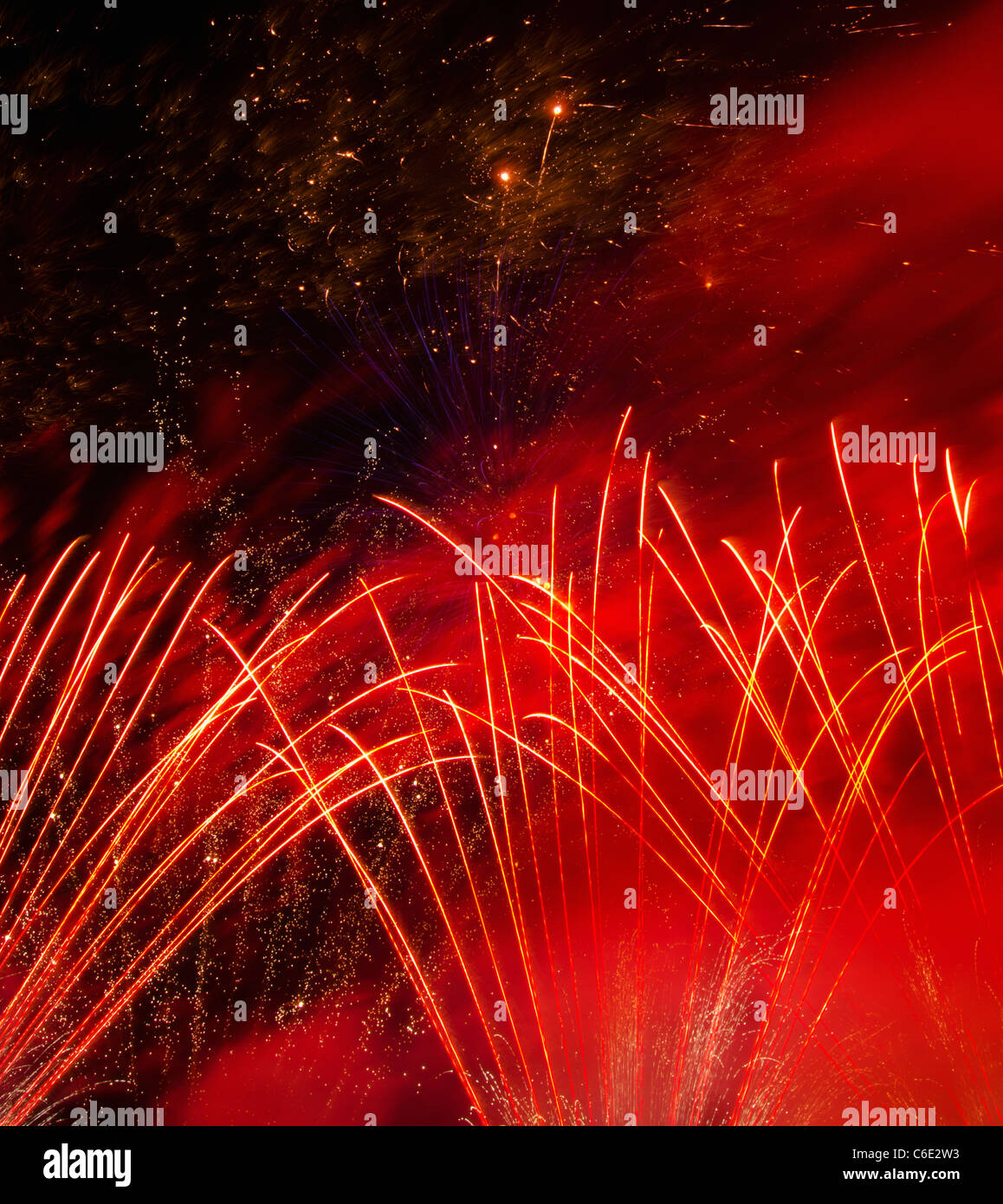 Fireworks lighting up night hi-res stock photography and images - Alamy