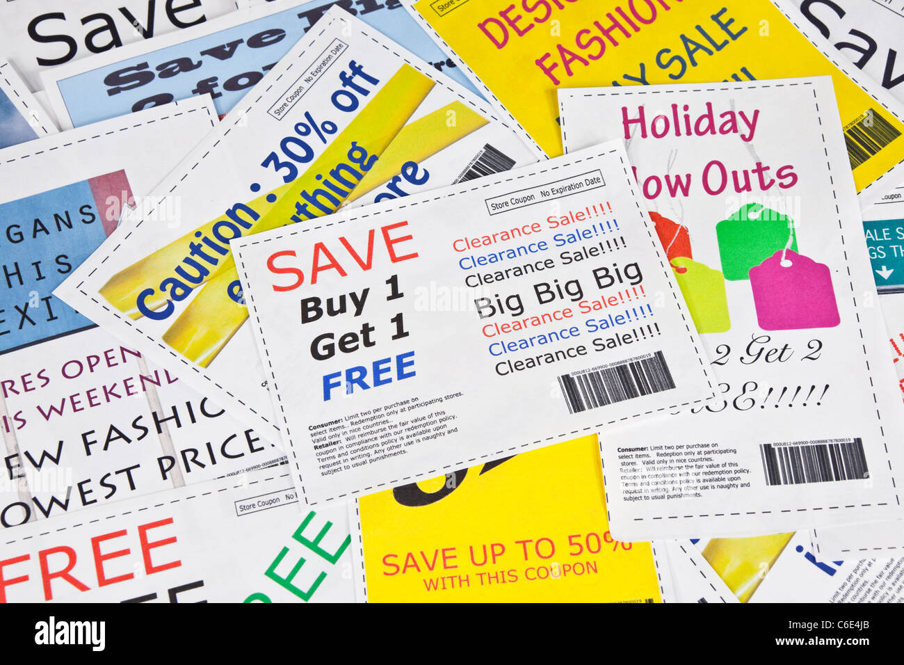 Coupons hi-res stock photography and images - Alamy