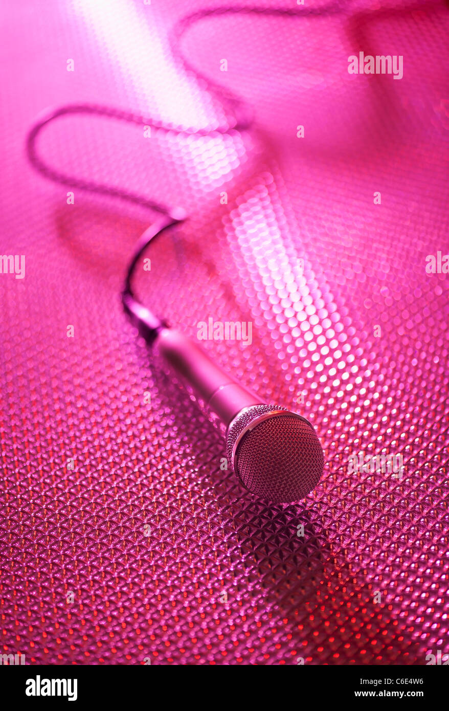 Pink Microphone