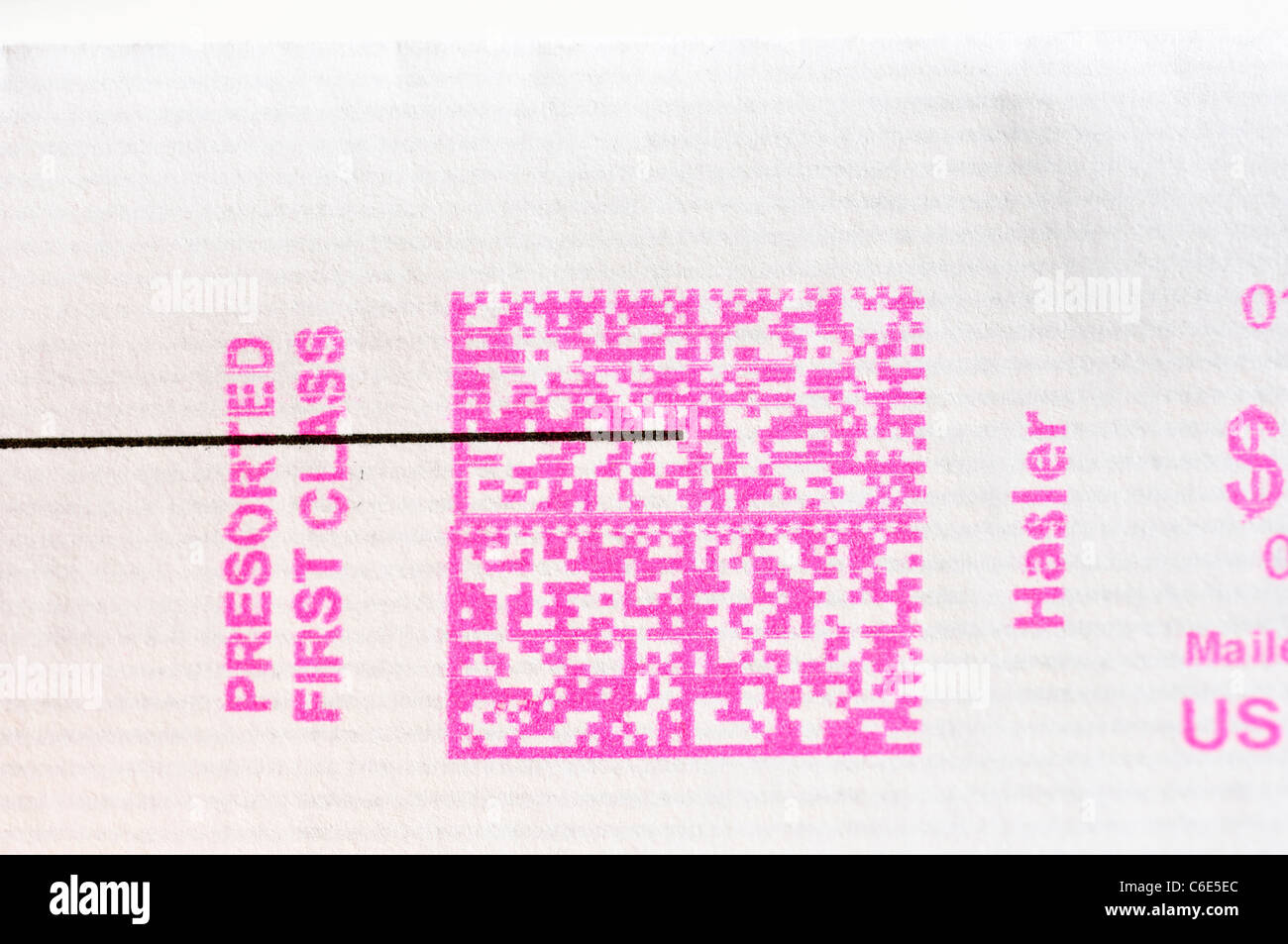 QR Quick Response code Stock Photo - Alamy