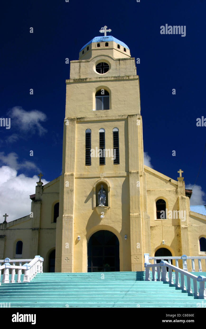 Christian Church in Samoa, Fusi, Fa'asaleleaga, Savai'i, Samoa, Pacific ...