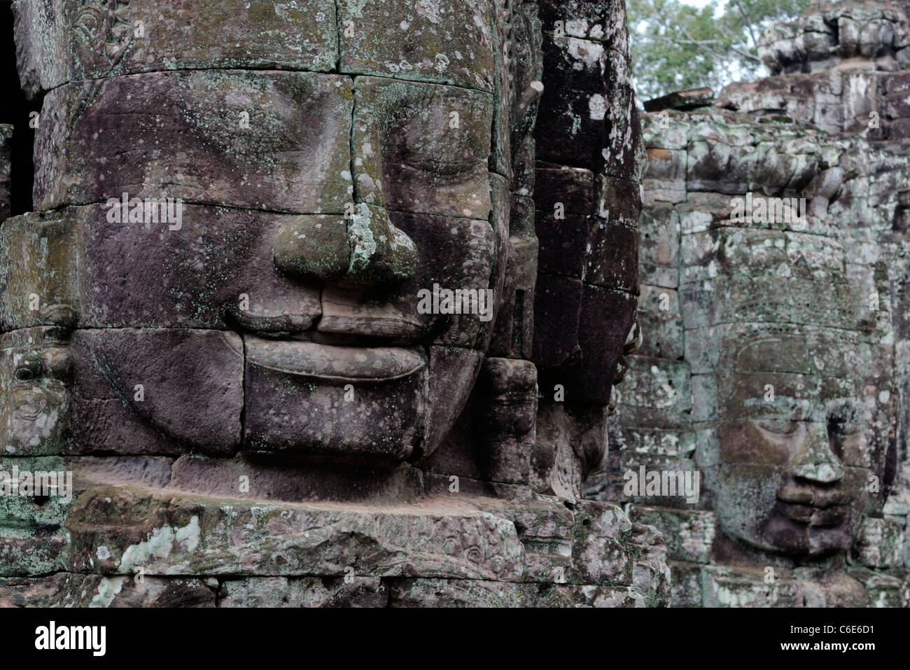 Angkor Thom Siem Reap Cambodia Prasat Bayon bas relief carvings ...