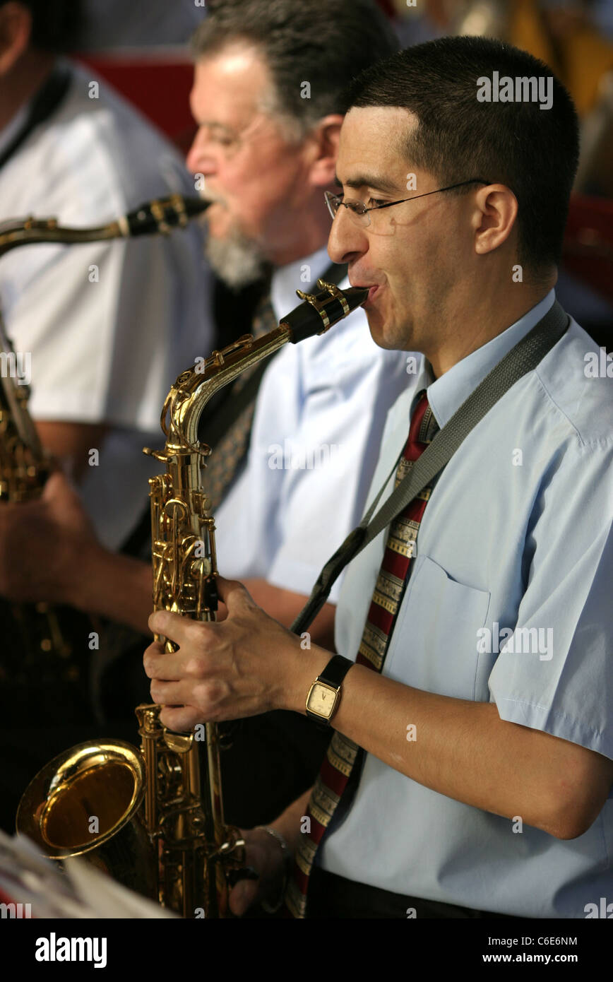Band player hi-res stock photography and images - Alamy