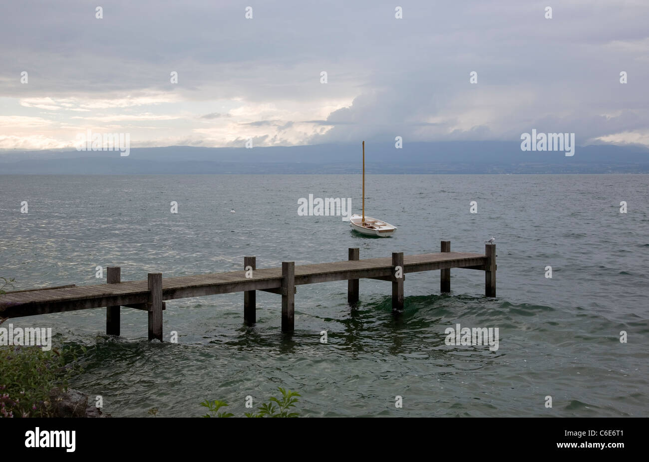 Lake geneva evian france hi-res stock photography and images - Alamy