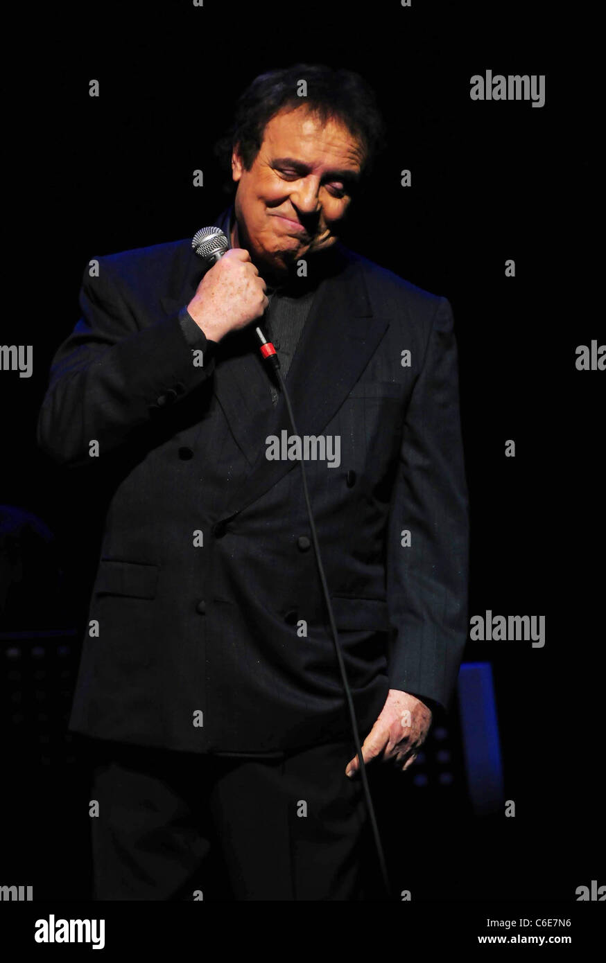 Spanish singer Dyango performs live for a Valentine's weekend ...