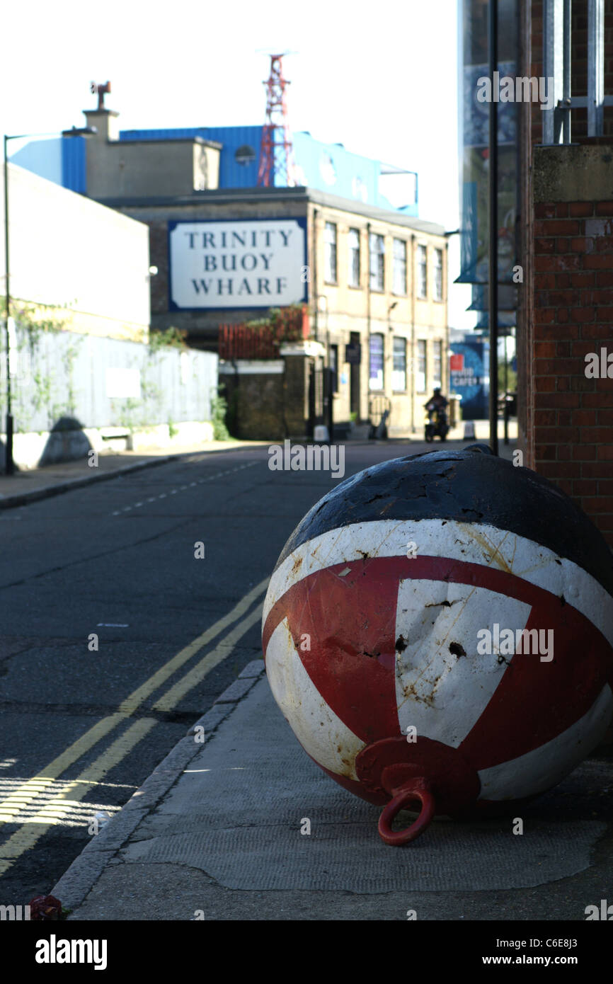 Trinity Buoy Wharf in London's East End Stock Photo - Alamy