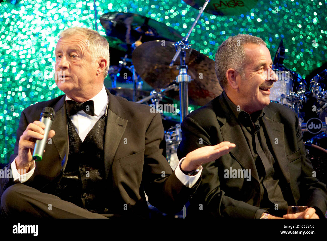 Chris Tarrant and Sam Torrance Nick Hancock hosts a chat with people ...