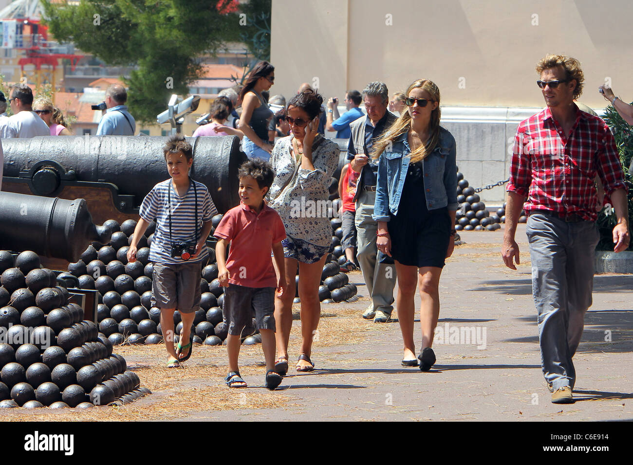 Simon Baker And Daughter Stella