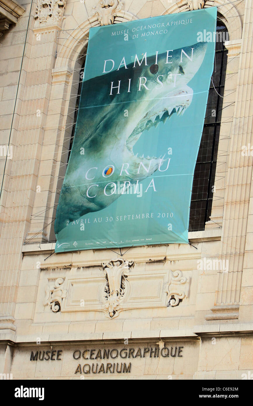Damien Hirst exhibit Simon Baker and his family visit the Palace of Monaco and the old city ...
