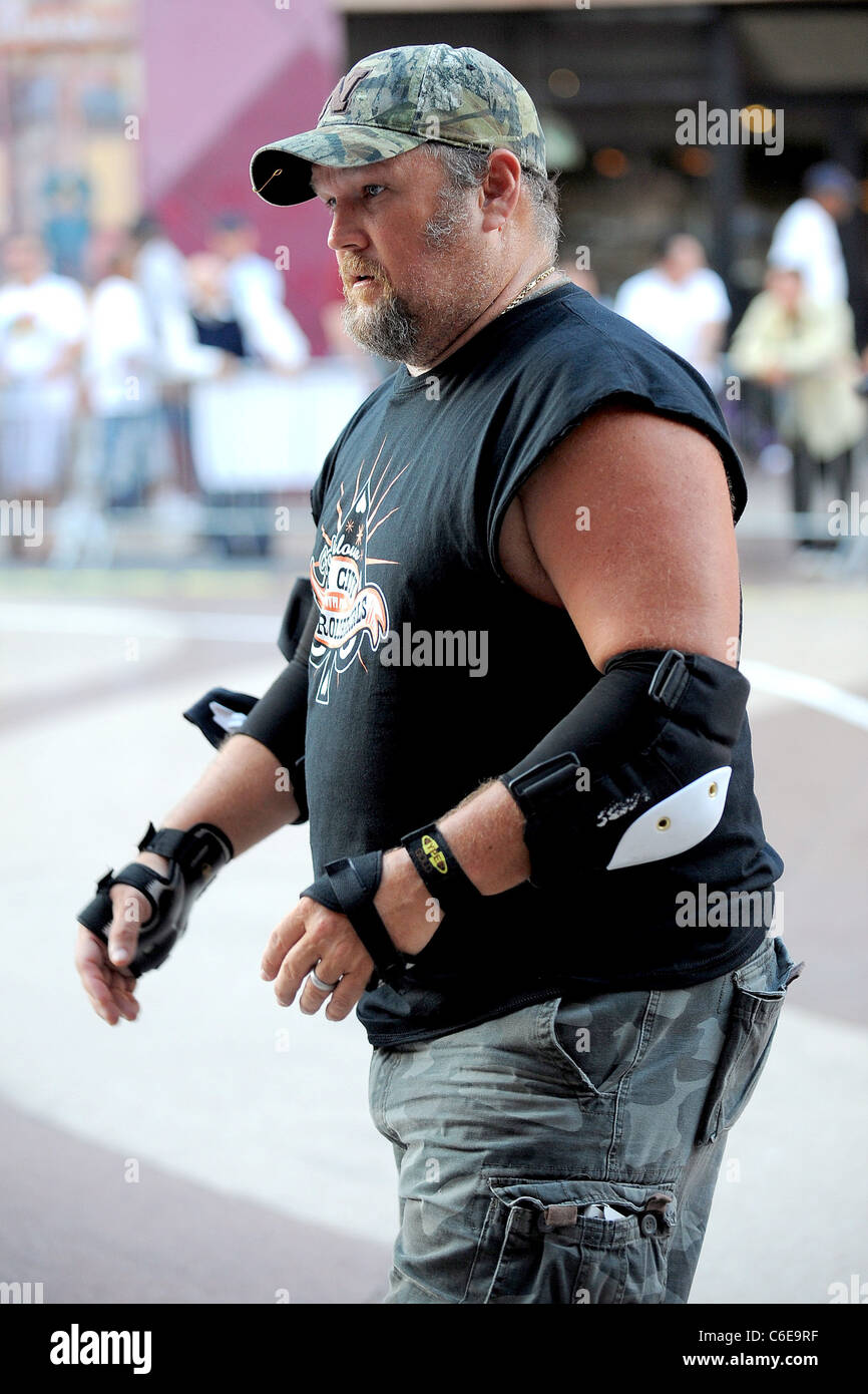 Larry the Cable Guy aka Daniel Lawrence Whitney participates in a ... Larry the Cable Guy aka Daniel Lawrence Whitney participates in a ...