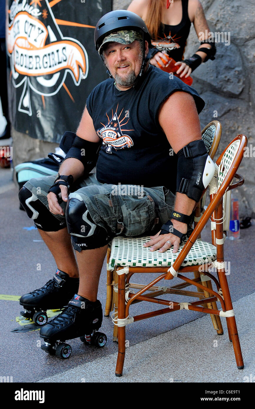 Larry the Cable Guy aka Daniel Lawrence Whitney participates in a ...