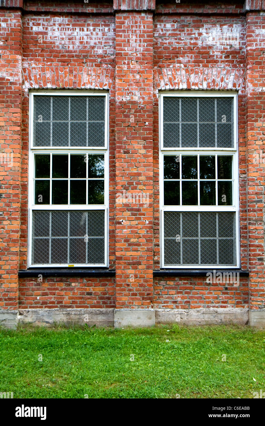 The walls and windows of this old hydroelectric power plant are still ...