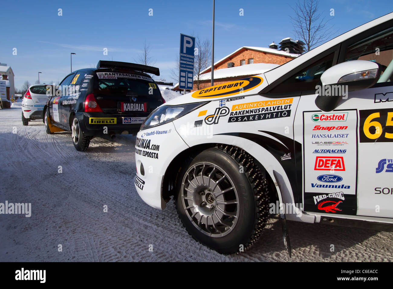 Rally start line hi-res stock photography and images - Alamy