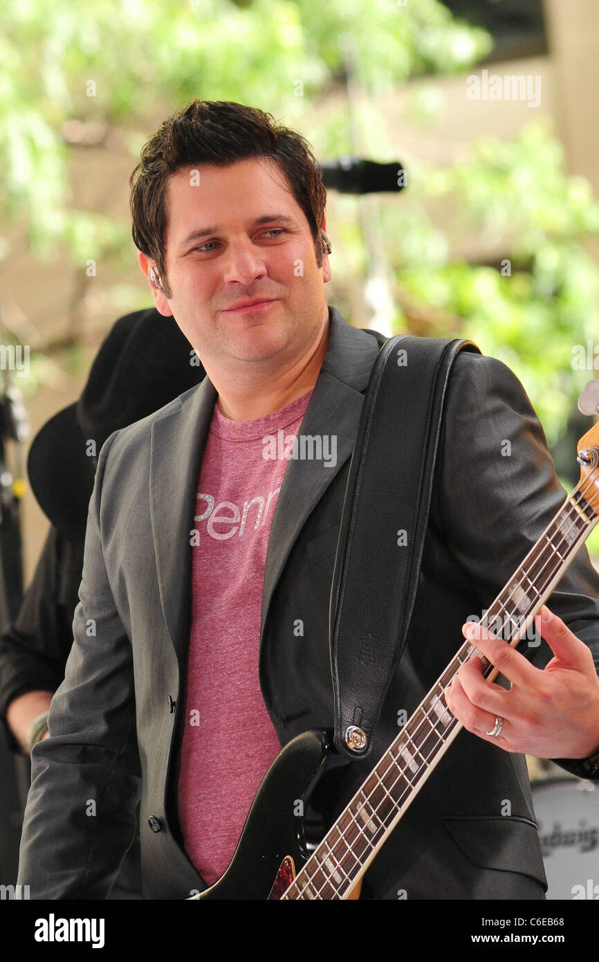 Jay DeMarcus Rascal Flatts perform on NBC's 'Today' in Rockefeller ...