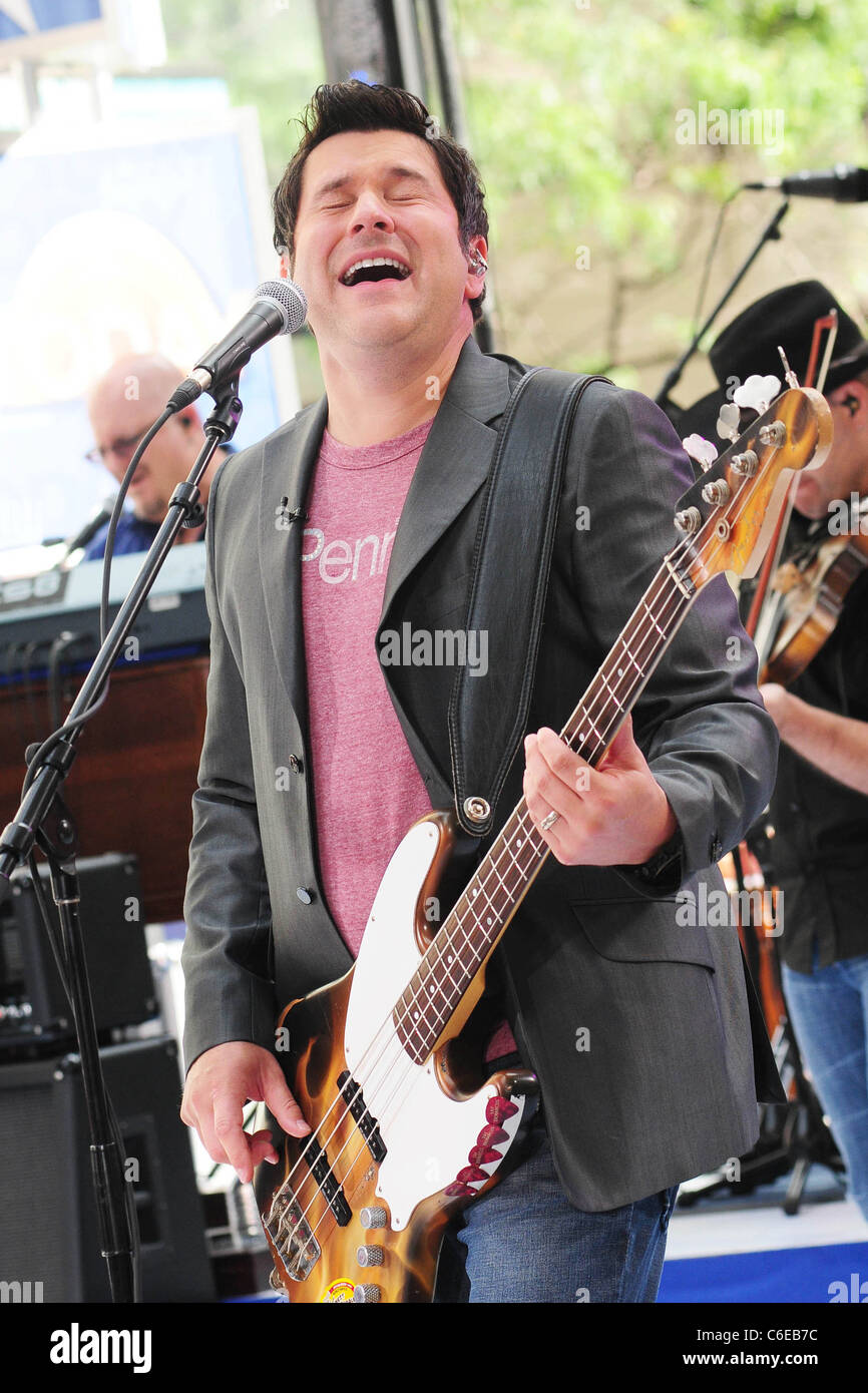 Jay DeMarcus Rascal Flatts perform on NBC's 'Today' in Rockefeller ...