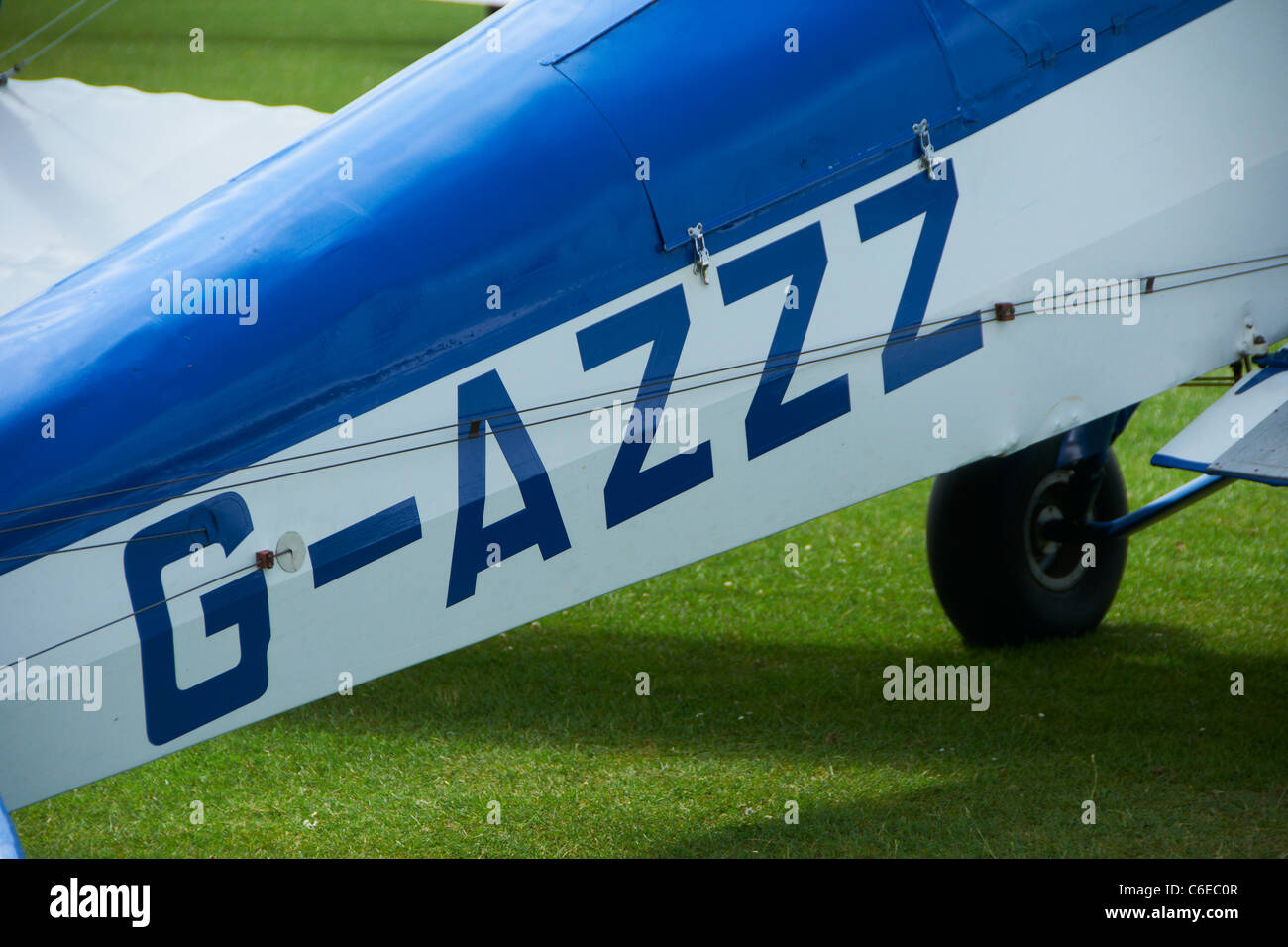 Tiger Moth fuselage Stock Photo - Alamy