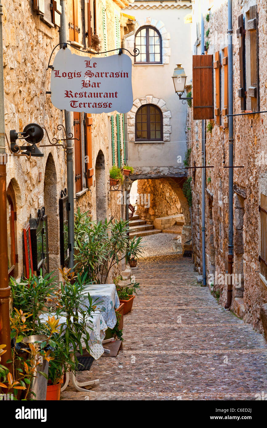 Village of saint-Agnes, Alpes-Maritimes Stock Photo - Alamy
