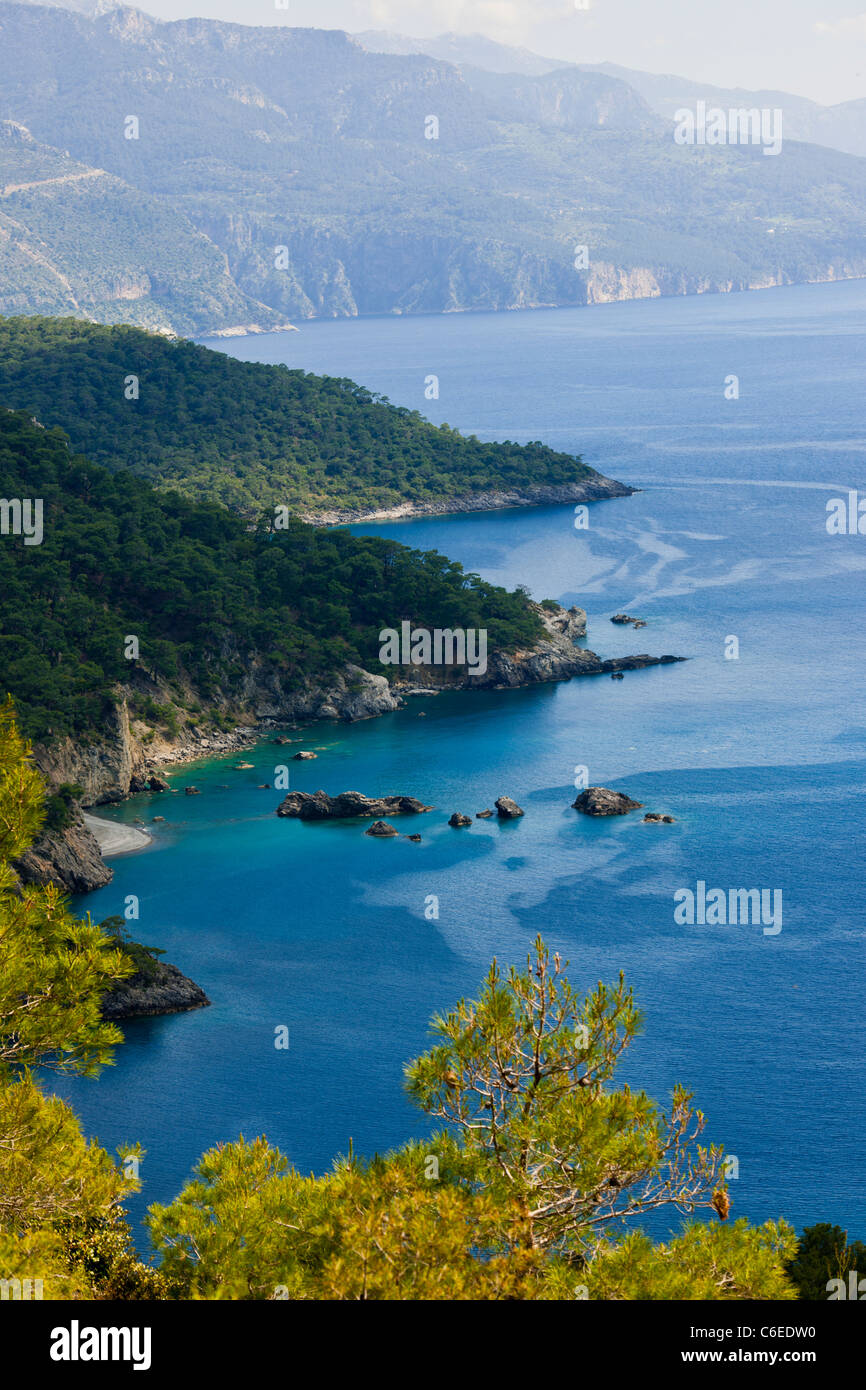Fethiye,Öludeniz,Turkish Coastline known as Turkish Riviera,Magnificent ...