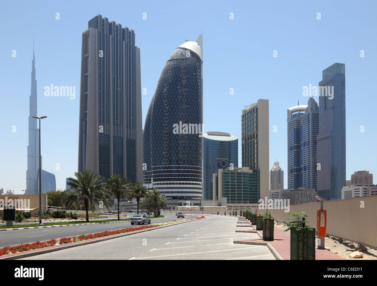 Burj khalifa dubai concrete hi-res stock photography and images - Alamy