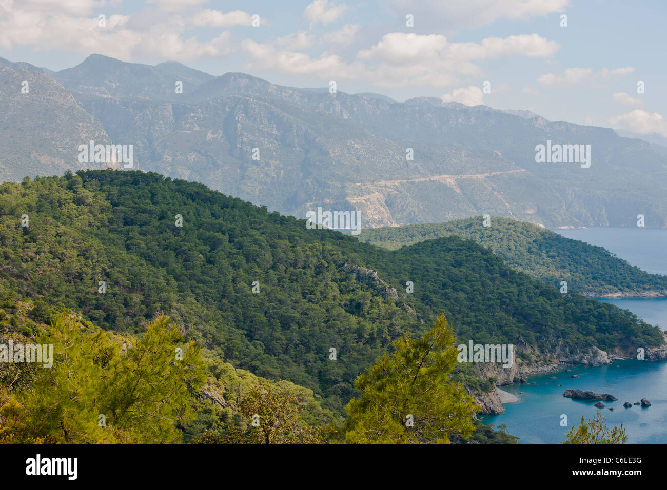 Fethiye,Öludeniz,Turkish Coastline known as Turkish Riviera,Magnificent ...