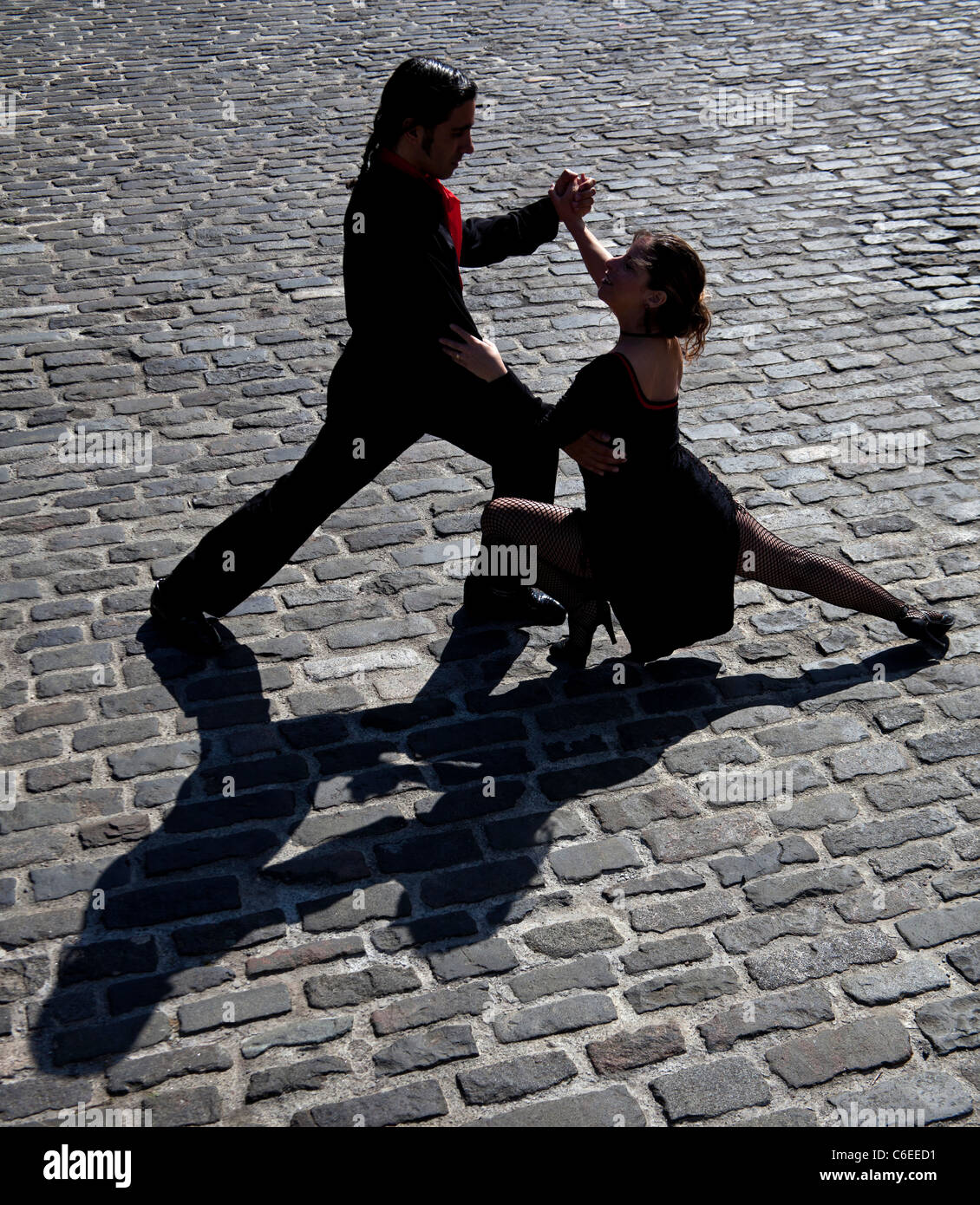 Argentinian Tango Dancers male and female couple Stock Photo - Alamy