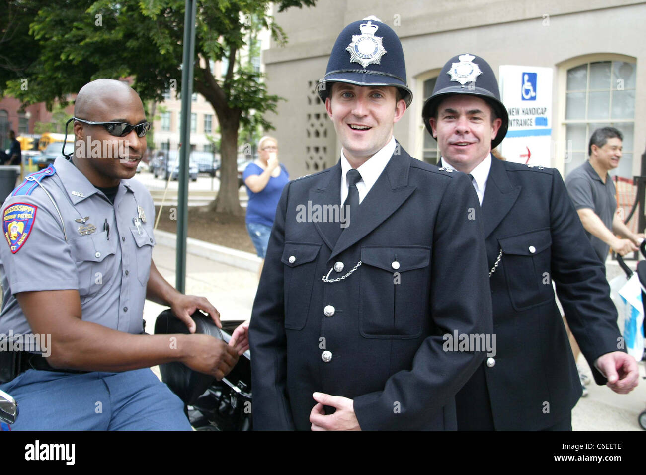 The Police Unity Tour arrives at the National Enforcement Memorial ...