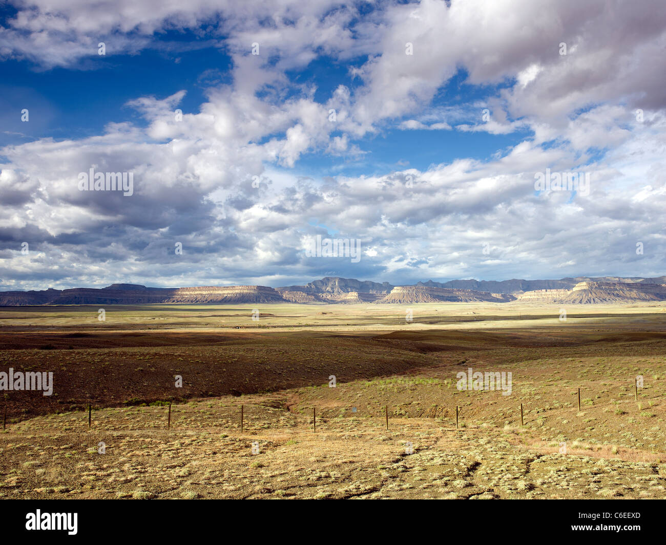 Clouds over the desert hi-res stock photography and images - Alamy