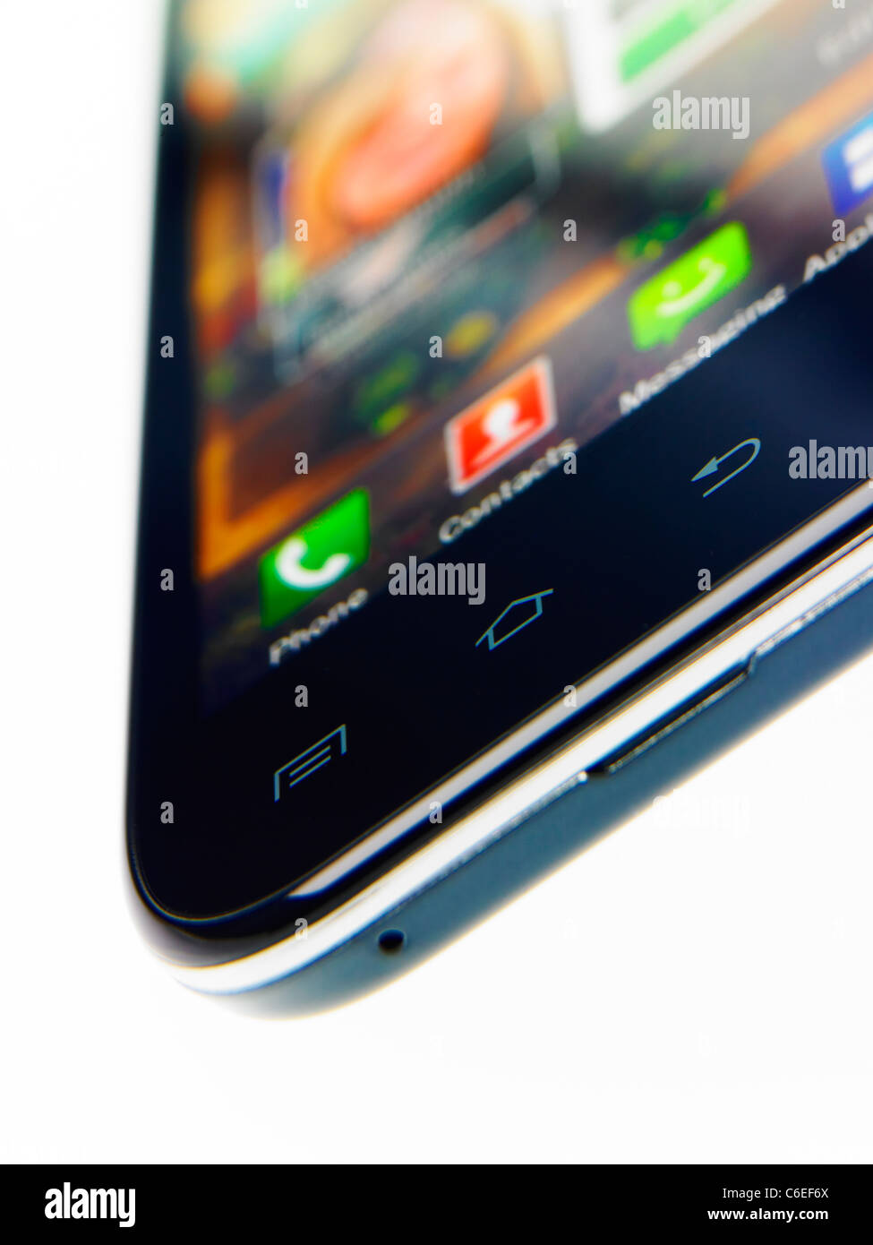 Studio shot of mobile phone Stock Photo - Alamy
