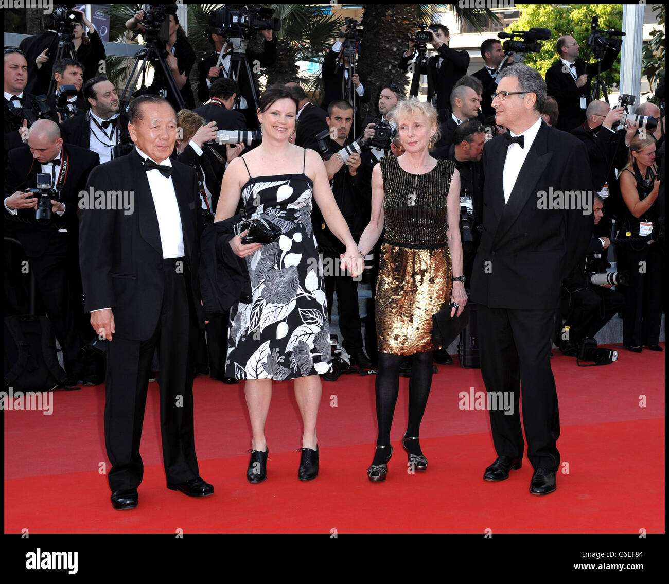 Kim Dong-ho, Claire Denis and Serge Toubiana 2010 Cannes International ...