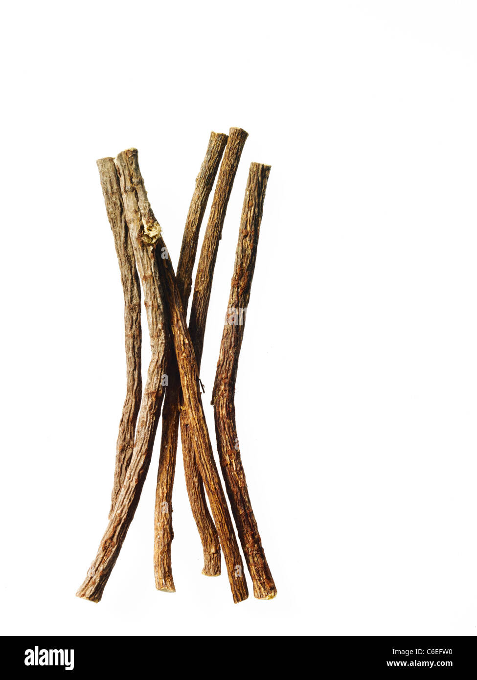 Studio shot of licorice sticks Stock Photo - Alamy