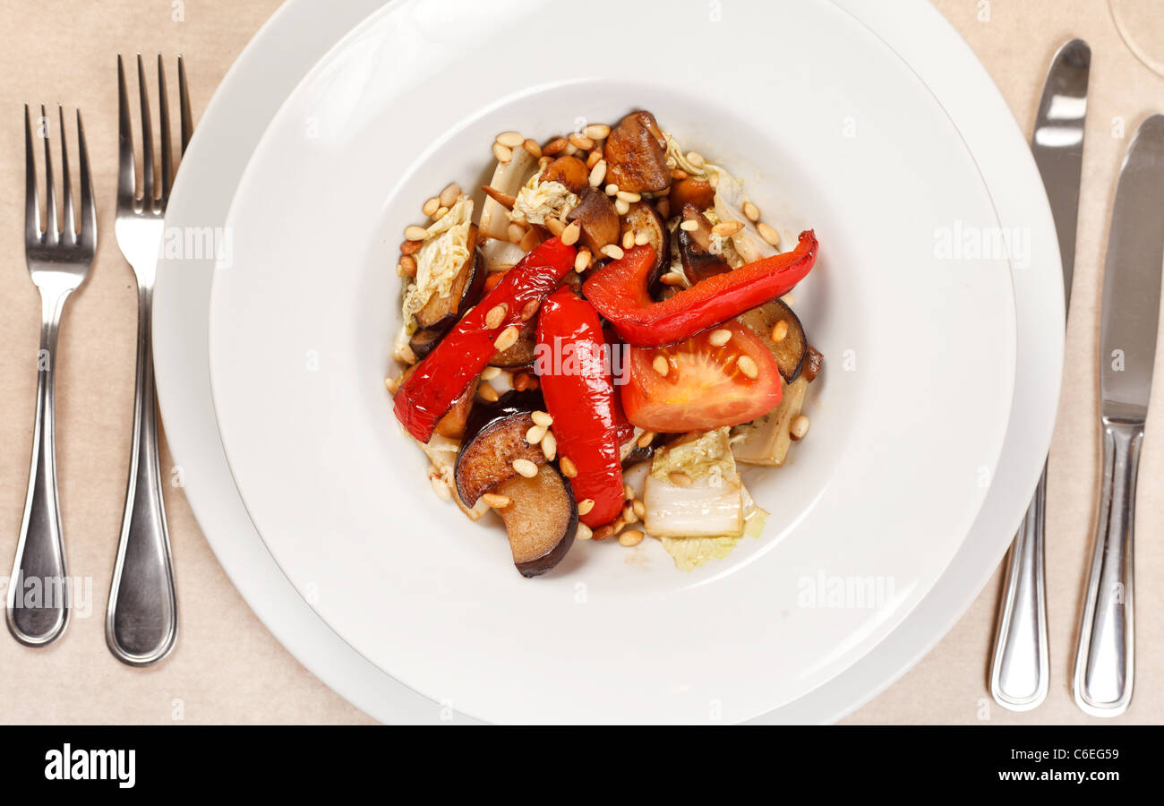 Roasted vegetables eggplant hi-res stock photography and images - Alamy