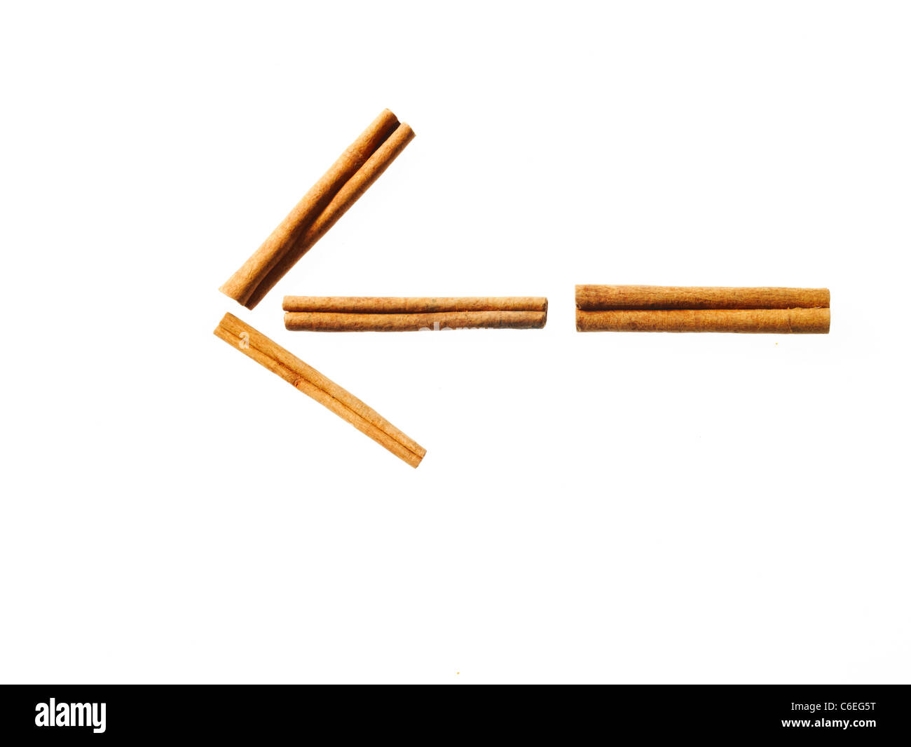 Food sign arrow hi-res stock photography and images - Alamy